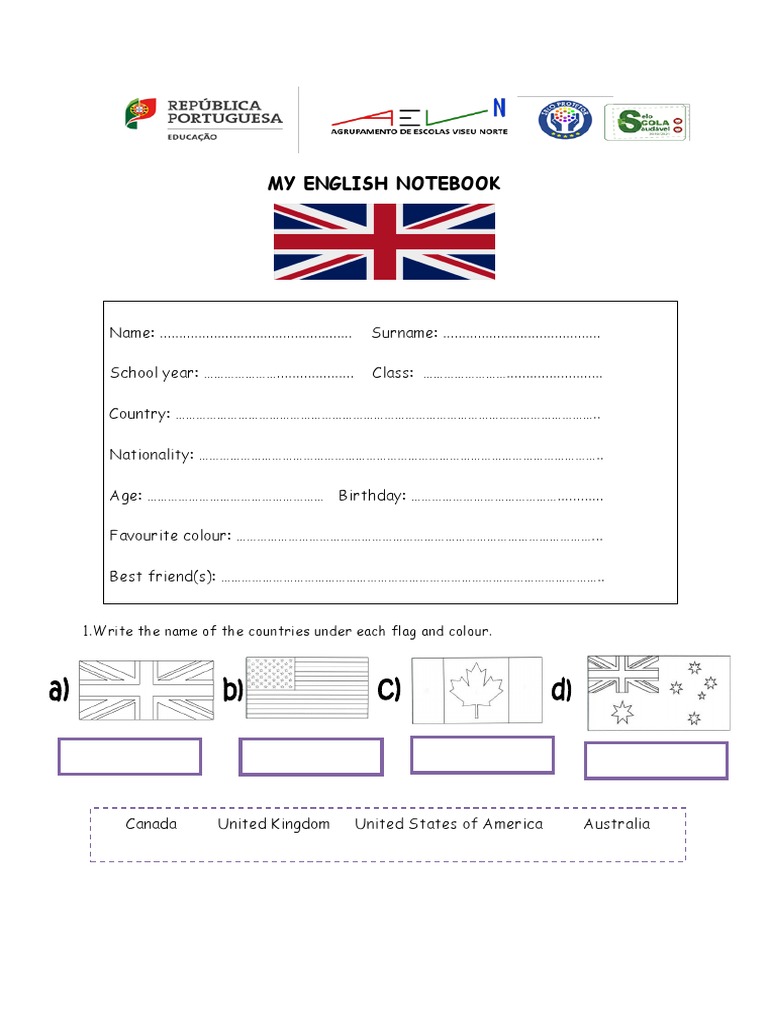 My English Notebook PDF | PDF