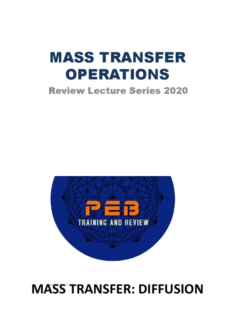 Mass Transfer Operations Overview | PDF | Distillation | Unit Operations