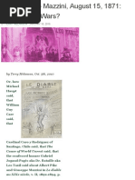 Pike's 1871 Letter on Three World Wars | PDF | Pope | Zionism