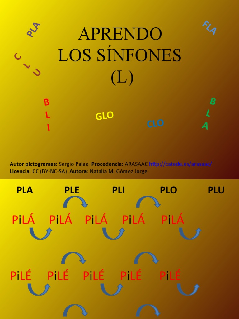 Aprendo Los Sinfones Con L | PDF | Arte