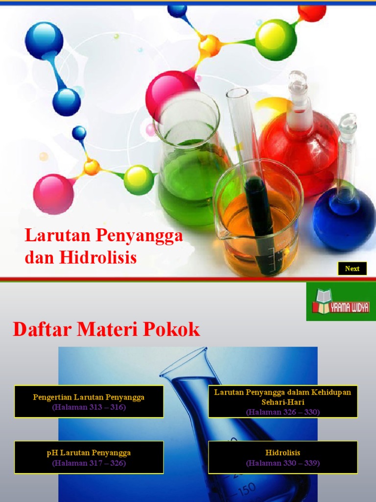 Buffer Dan Hidrolisis | PDF