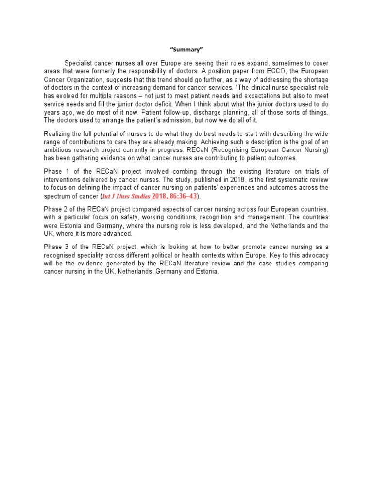 Article Review | PDF | Nursing | Medical Diagnosis