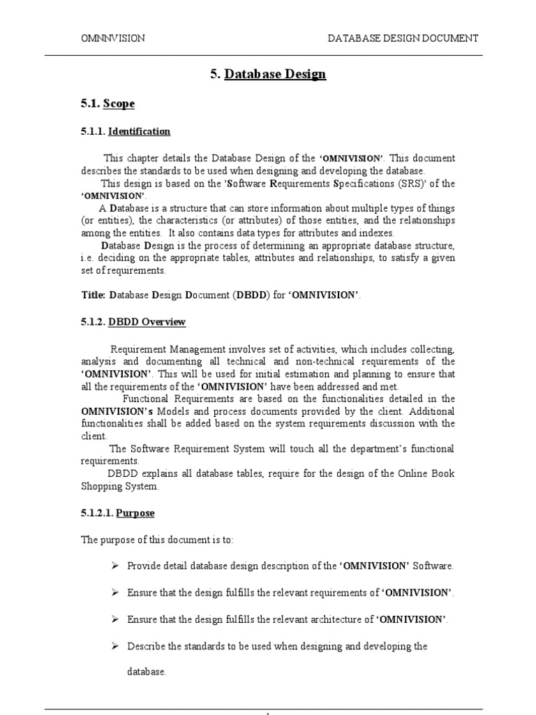 4.project DBD | PDF | Database Design | Databases