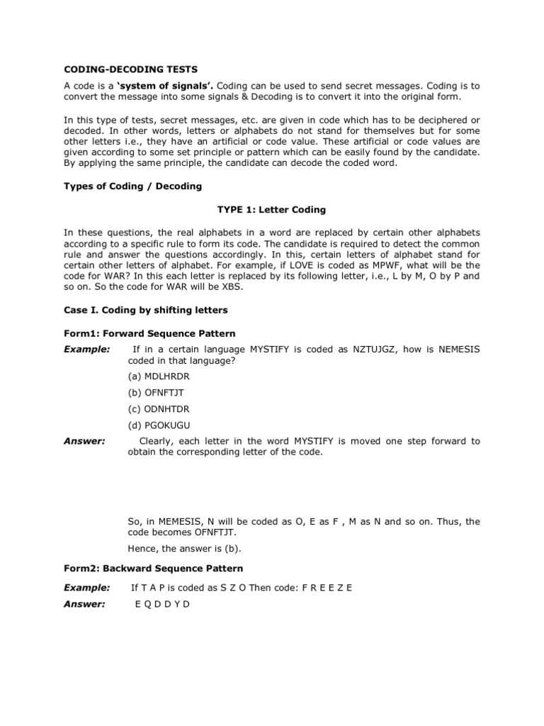 P Êf in A Certain Language MYSTÊFY Is Coded As NZTUJGZ, How Is NEMESÊS ...
