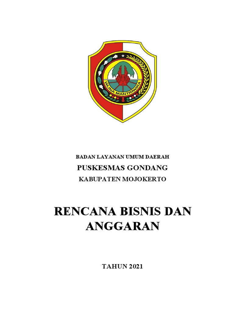 Template RBA Puskesmas | PDF | Bisnis | Pengelolaan Keuangan & Uang