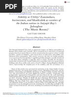 Early Bengali Bhadralok: Formation & Impact | PDF | Nationalism | Bengal