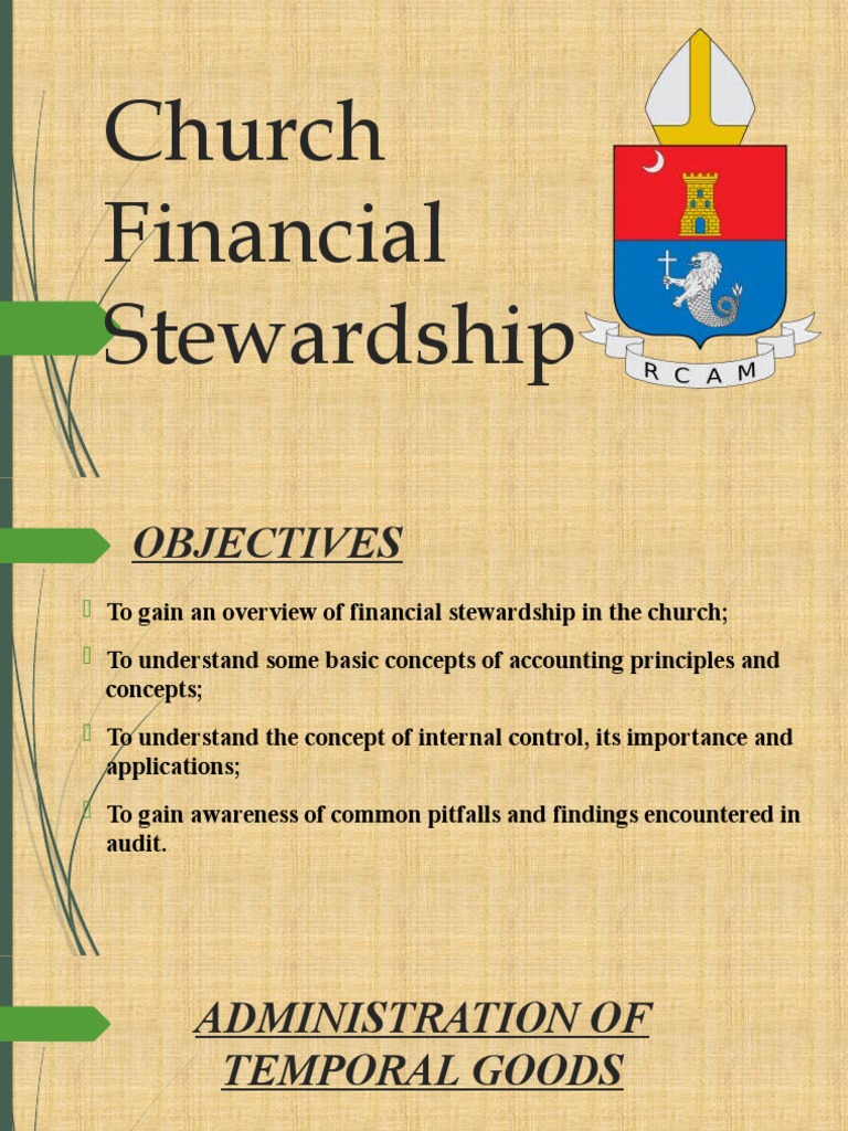Church Financial Stewardship | PDF | Bookkeeping | Cheque
