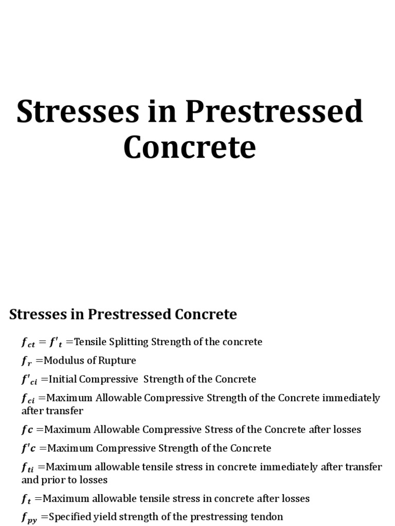 Pcd-Basic, C-Line-Load Balancing Methods | PDF | Prestressed Concrete ...