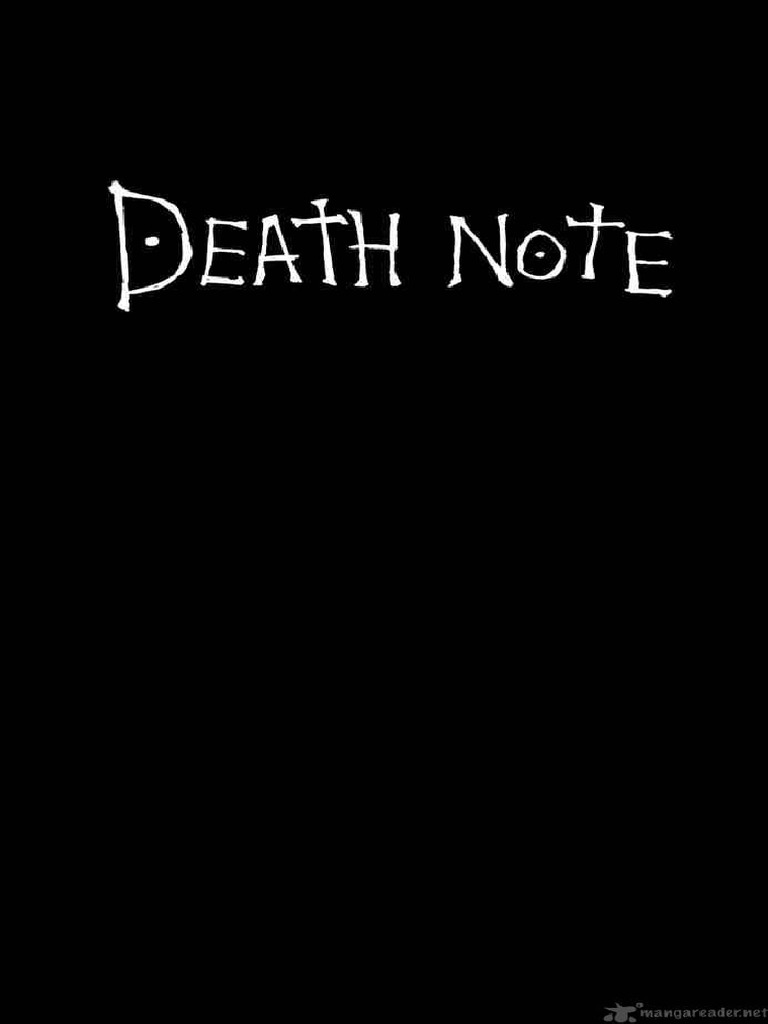 Death Note - (Chapter - 1) Boredom | PDF