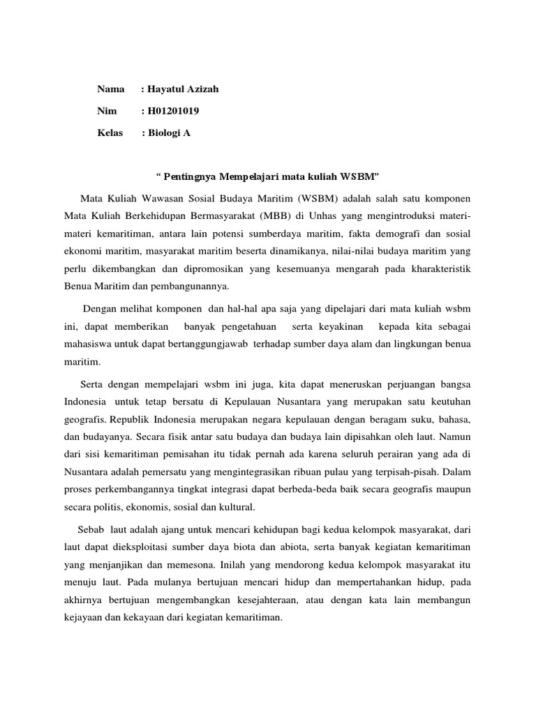 WSBM | PDF | Ilmu Sosial