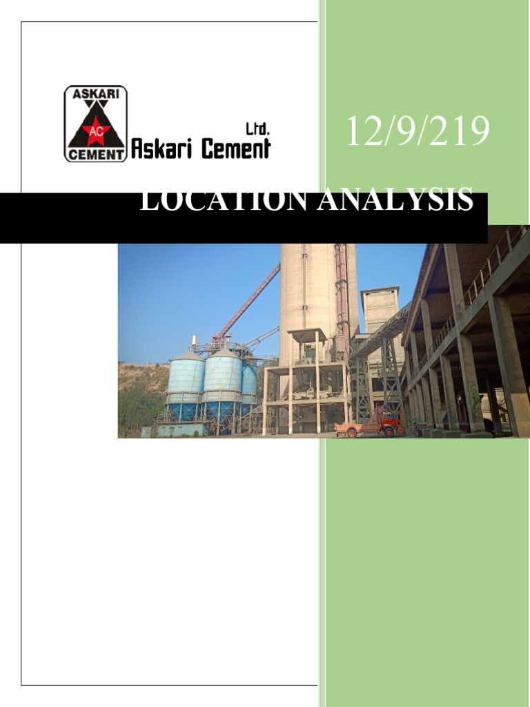Askari Cement | PDF | Cement | Factory