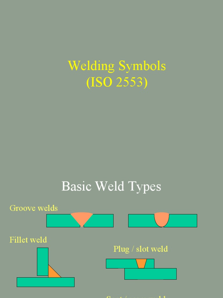 18 - Weld Design Symbols | PDF | Welding | Construction
