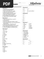 Grammarway 4 Answers | PDF