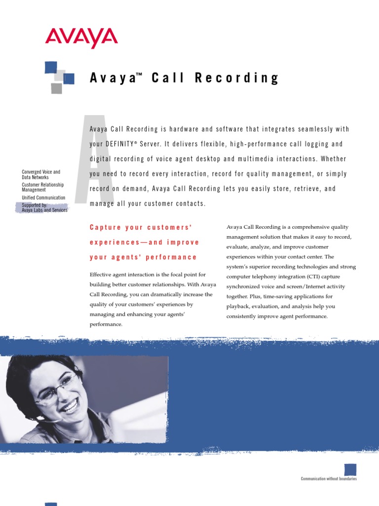 Avaya Call Recording: Graphical User Interface | Download Free PDF ...