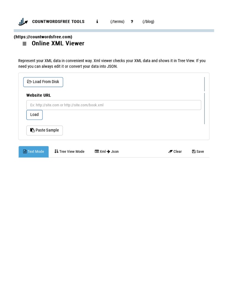 Xml Parser Xml Viewer Xml Editor Pdf Pdf Json Xml 4879