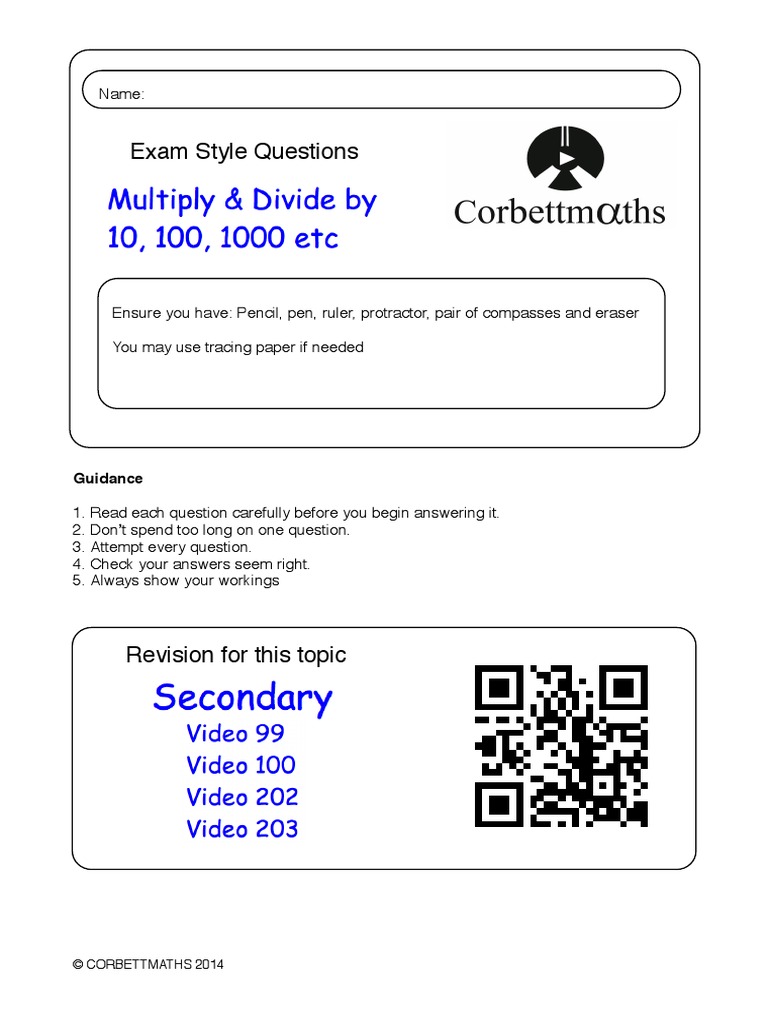 Operation of Whole Number PDF | PDF