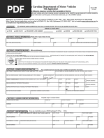 Georgia MV-1 Vehicle Title Application | PDF | Lease | Driver's License