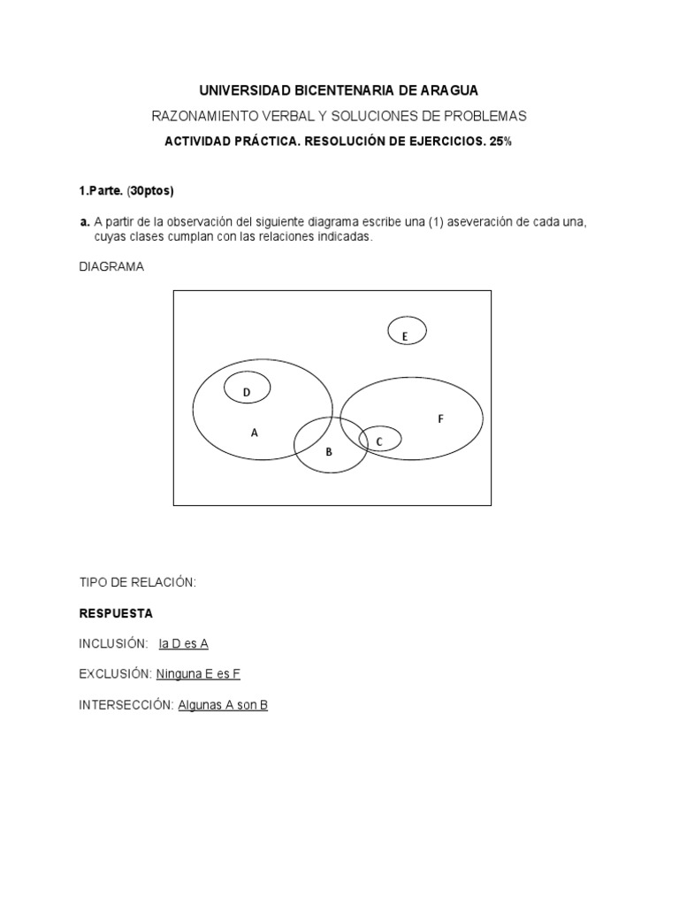 Ejemplos y Definición de Aseveraciones | PDF