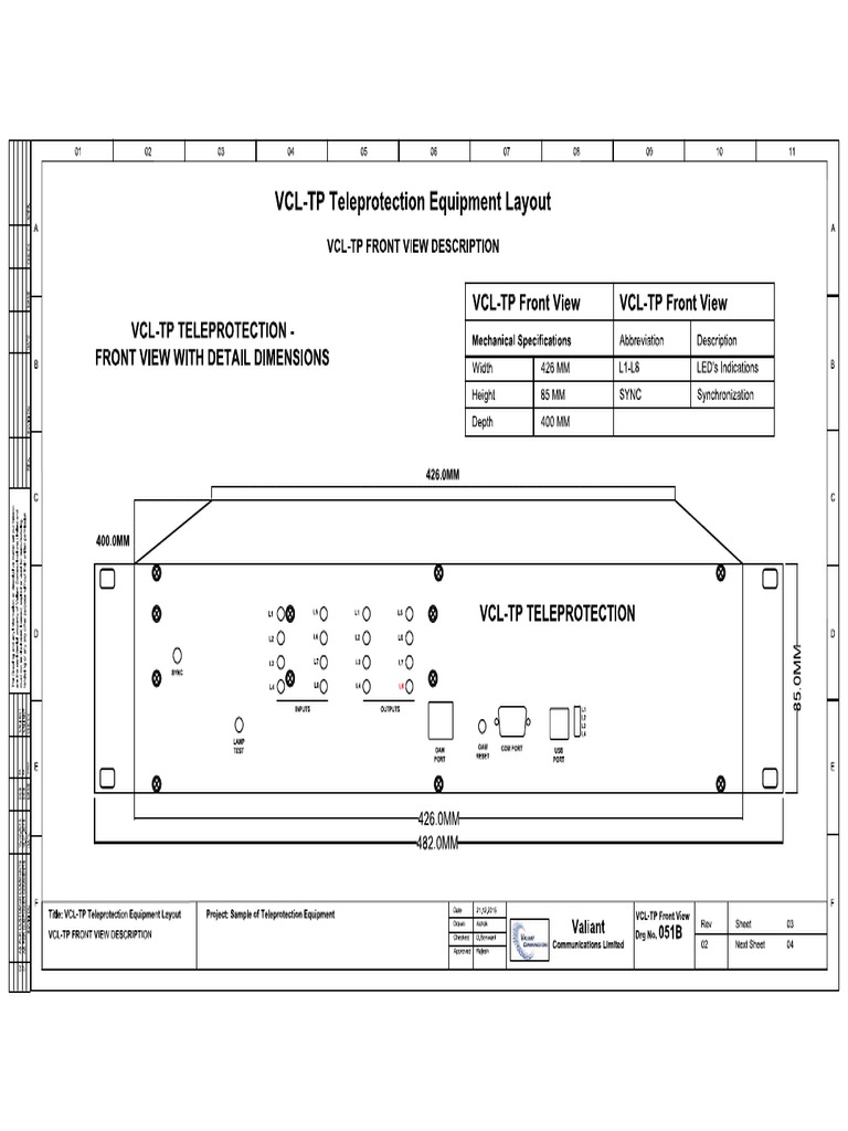 VCL-TP-Mechanical Drawing PDF | PDF