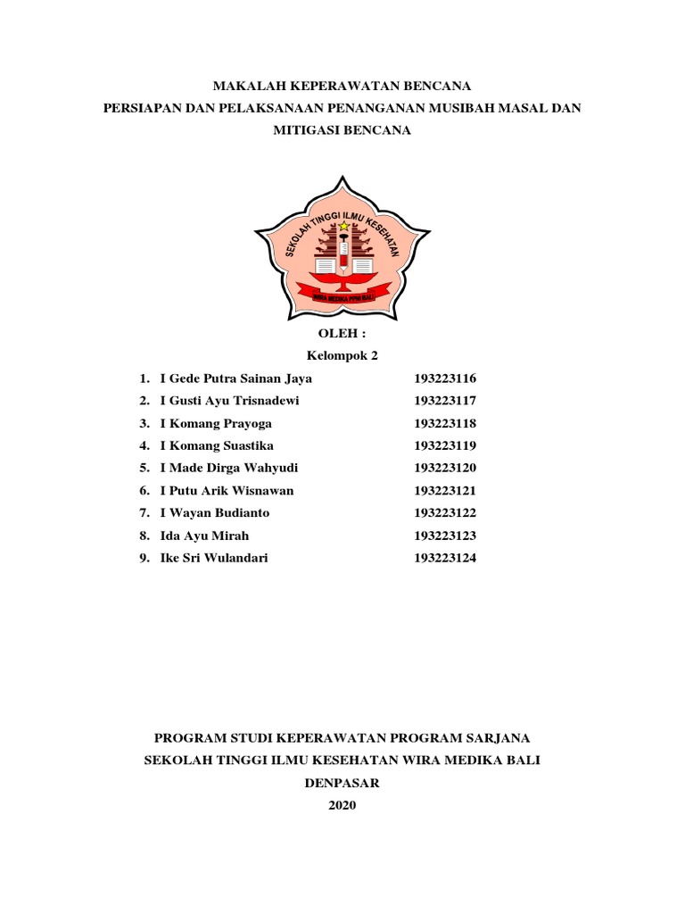 TM4 - Persiapan Dan Mitigasi Bencana 1 | PDF | Pengembangan Diri | Sains & Matematika