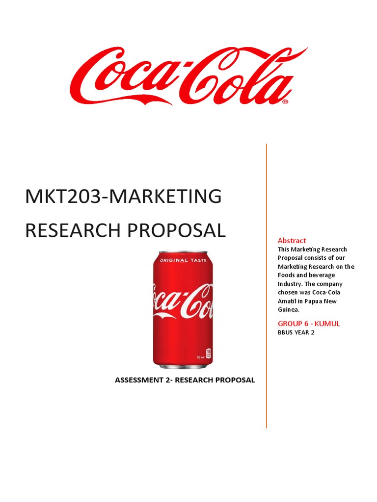 Coca-Cola Amatil PNG Marketing Research | PDF | Papua New Guinea | Coca ...