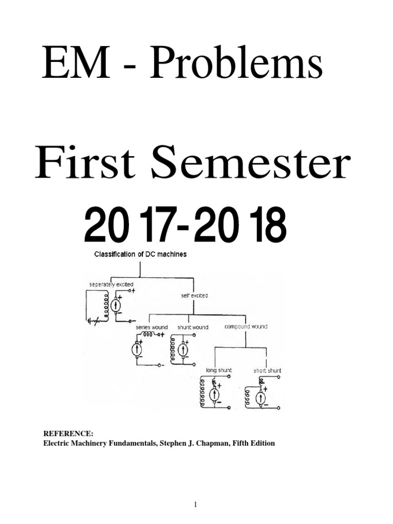 DC-Machines - Problems & Solutions-2 | PDF | Electric Motor | Electric ...