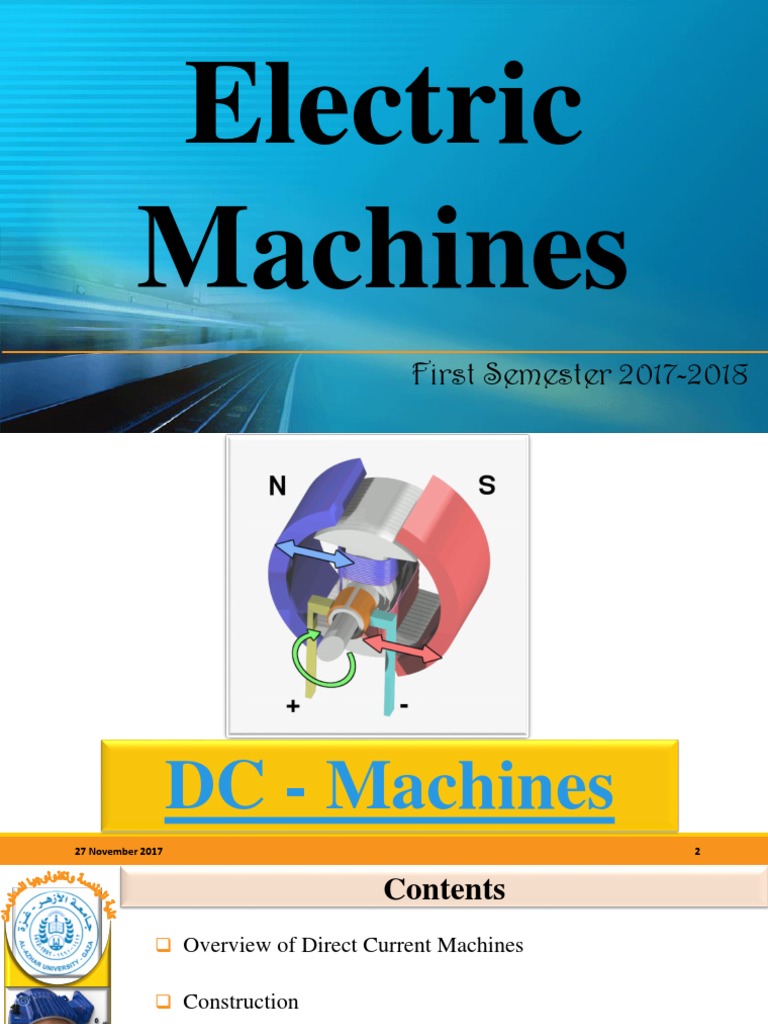 DC Machines PDF | PDF | Electric Motor | Electromagnetic Induction