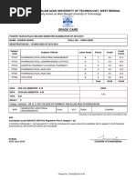 Marksheet Format | PDF