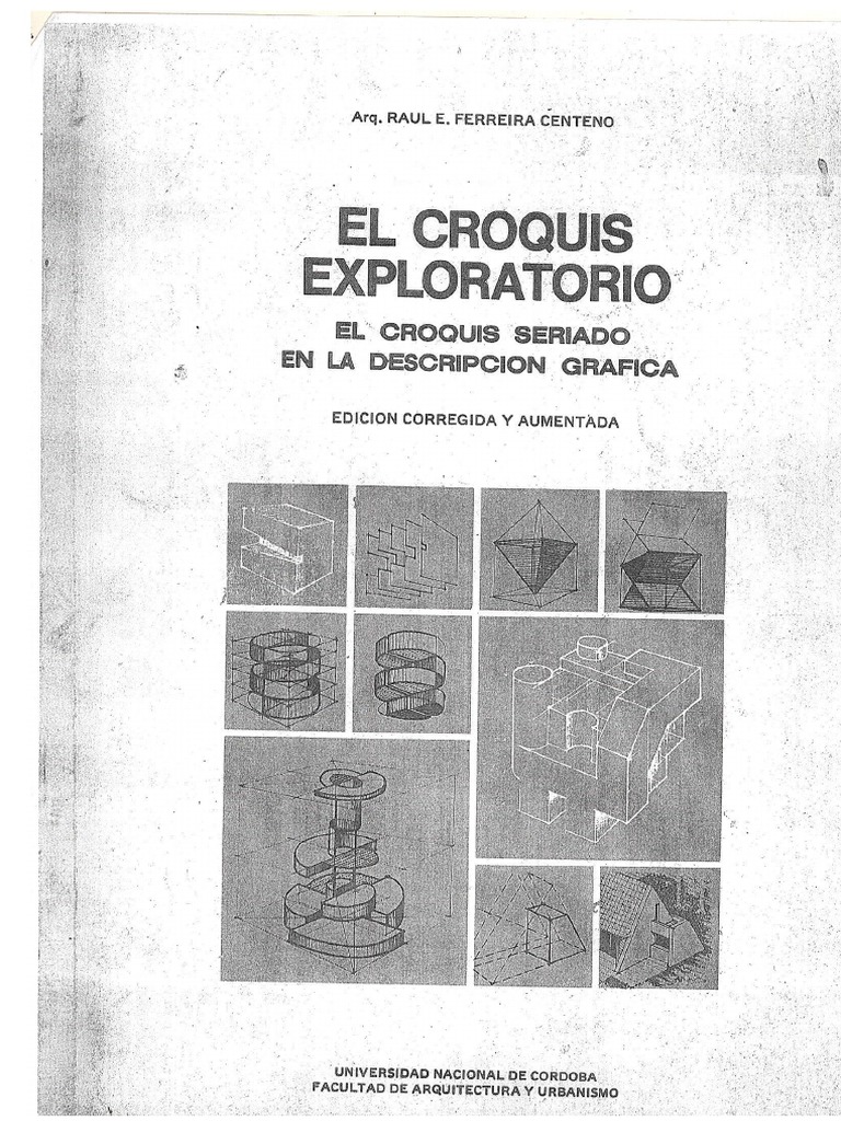 El Croquis Exploratorio Ferreira Centeno PDF | PDF