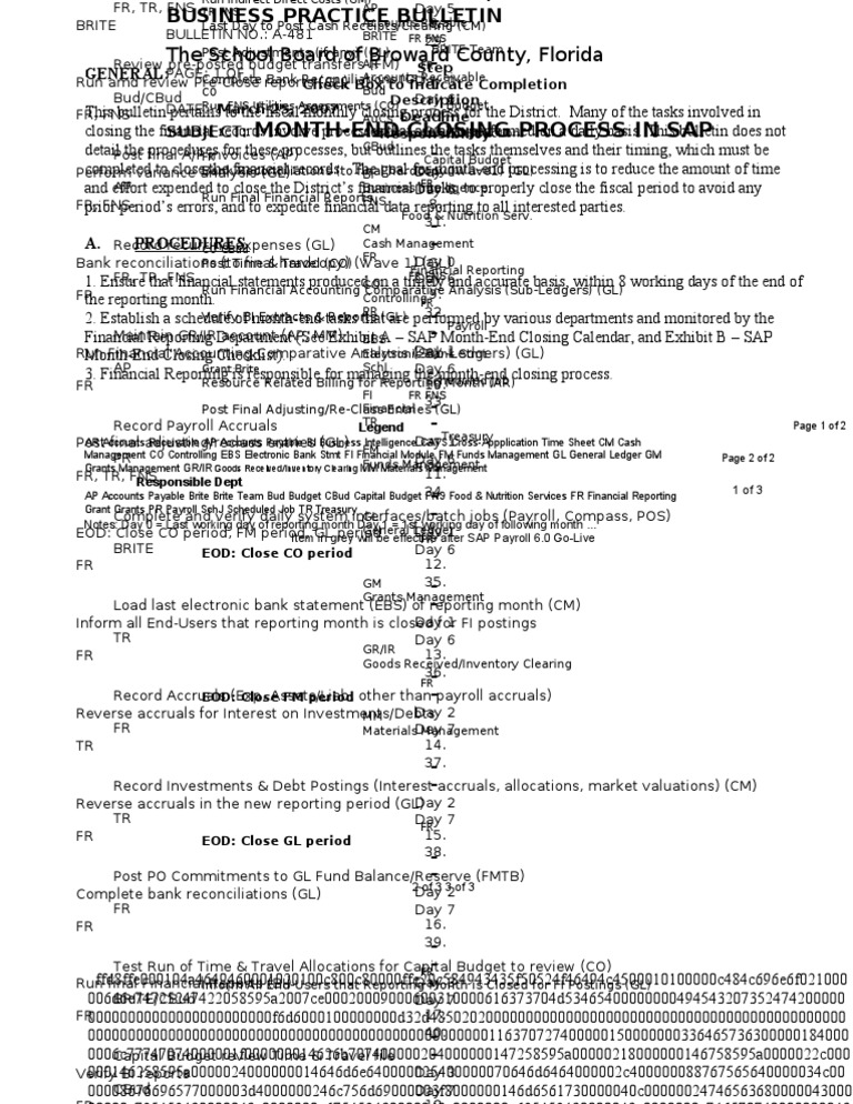 Month End Closing | PDF | Accrual | Financial Statement