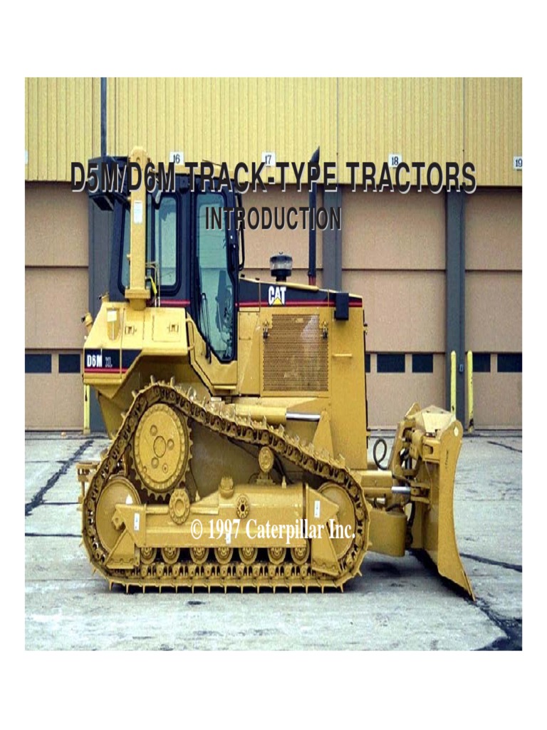 D5M/D6M Track-Type Tract ORS | PDF | Valve | Transmission (Mechanics)