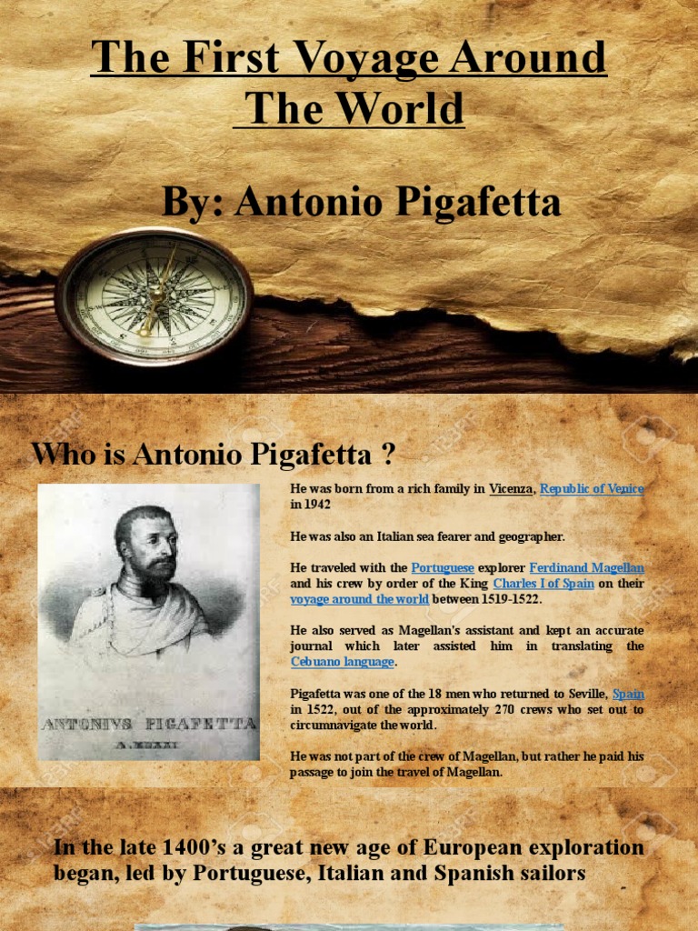 The First Voyage Around The World: By: Antonio Pigafetta | PDF ...