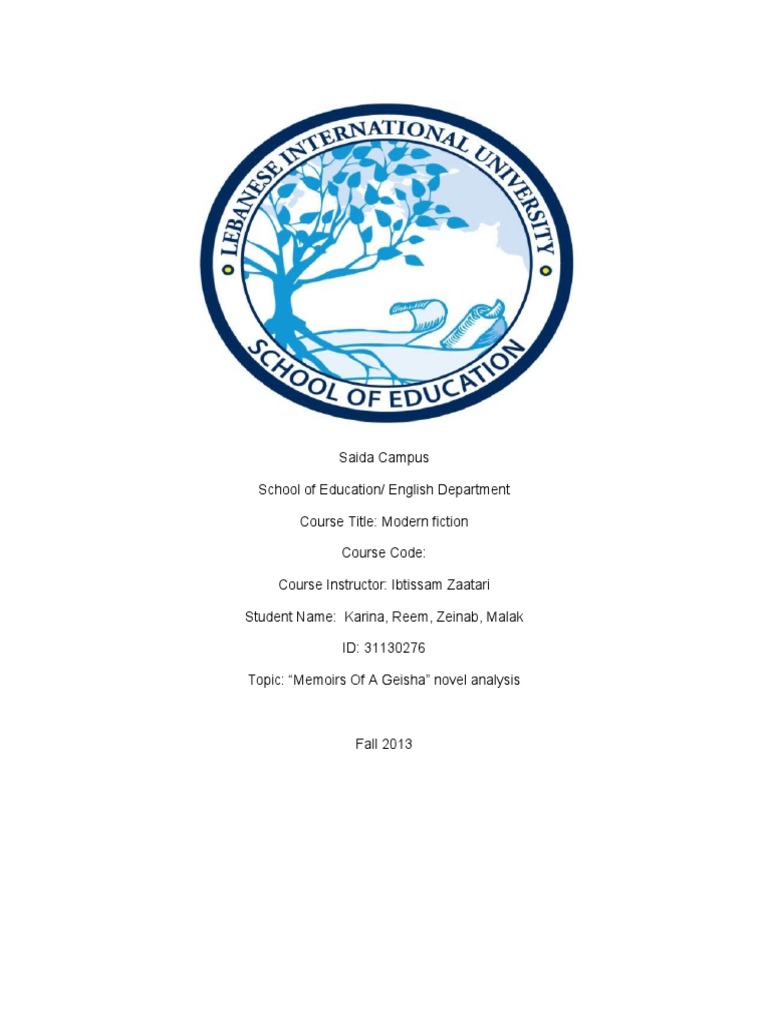 A Summary and Analysis of Arthur Golden's Novel 'Memoirs of a Geisha ...