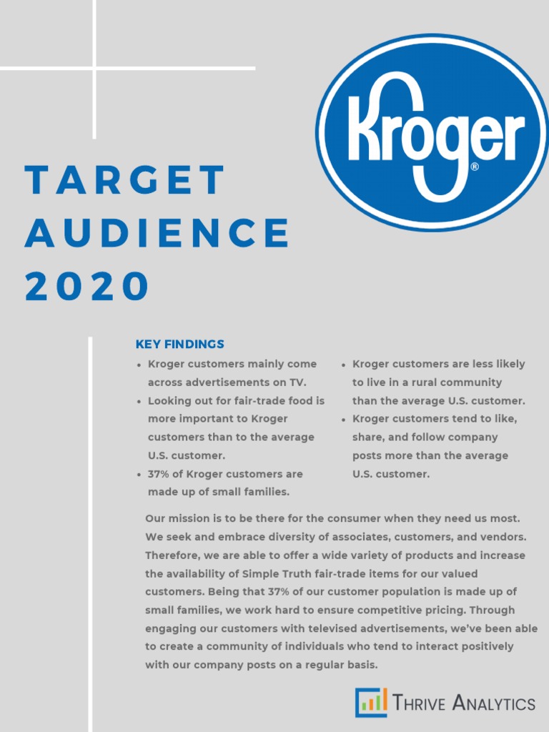 Kroger Brand Analysis | PDF | Business | Finance & Money Management