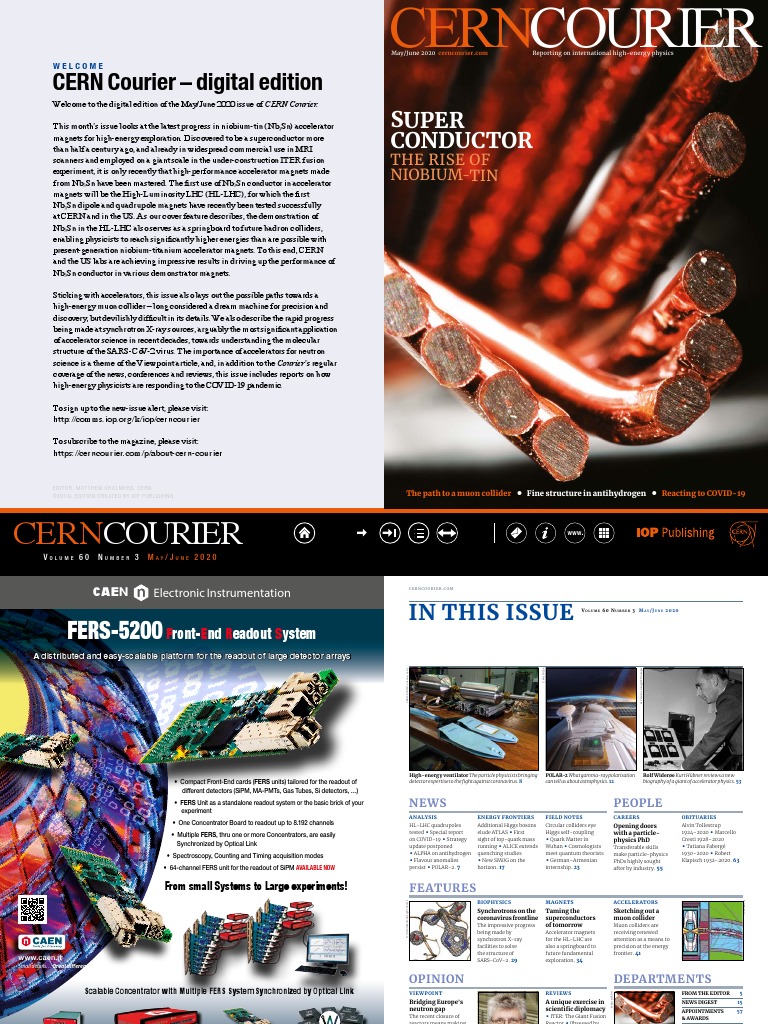 CERN Courier - Digital Edition | PDF | Particle Accelerator | Large ...
