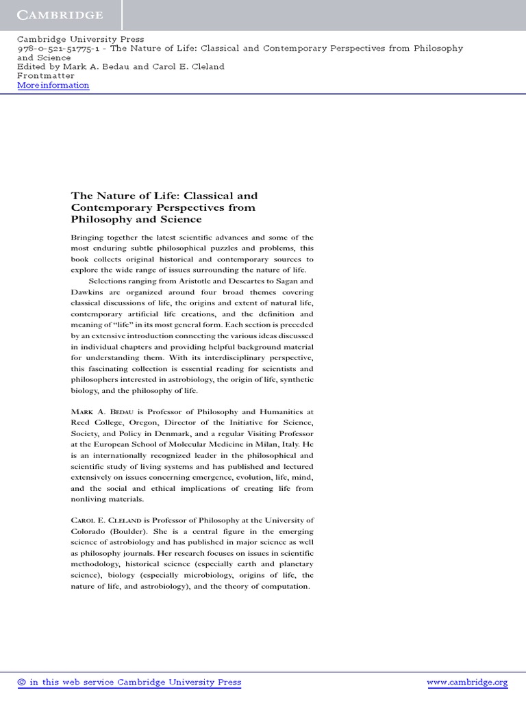 Classical Philosophy | PDF | Life | Immanuel Kant