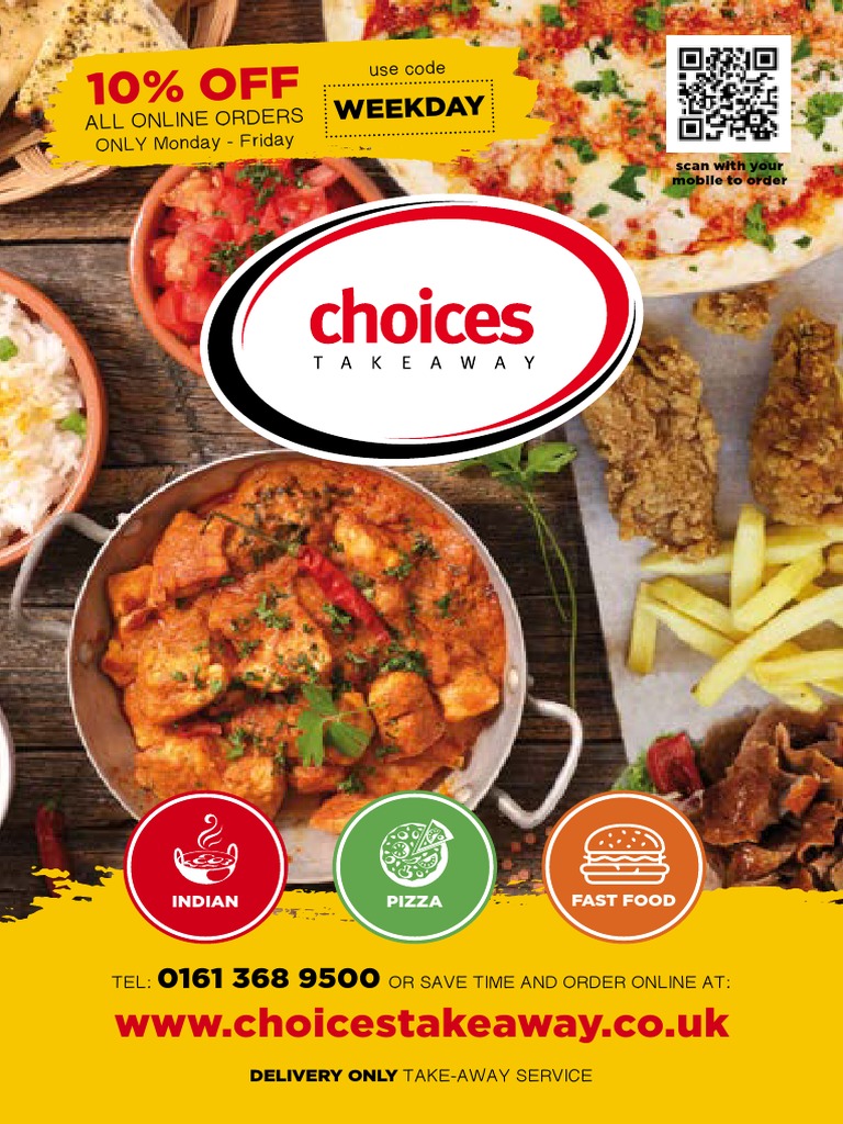 Choices 2016 Menu | PDF | Curry | Indian Cuisine