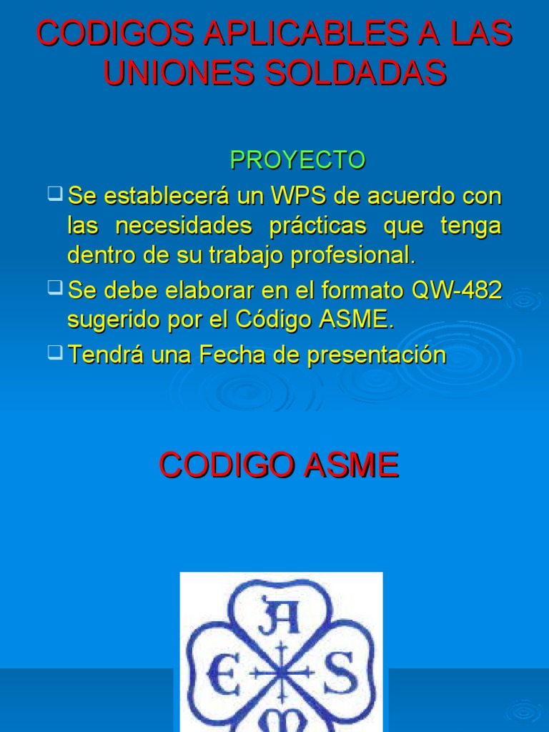 CODIGOS ASME API AWS 525fa1be8e6fa48 | PDF | Acero inoxidable | Soldadura