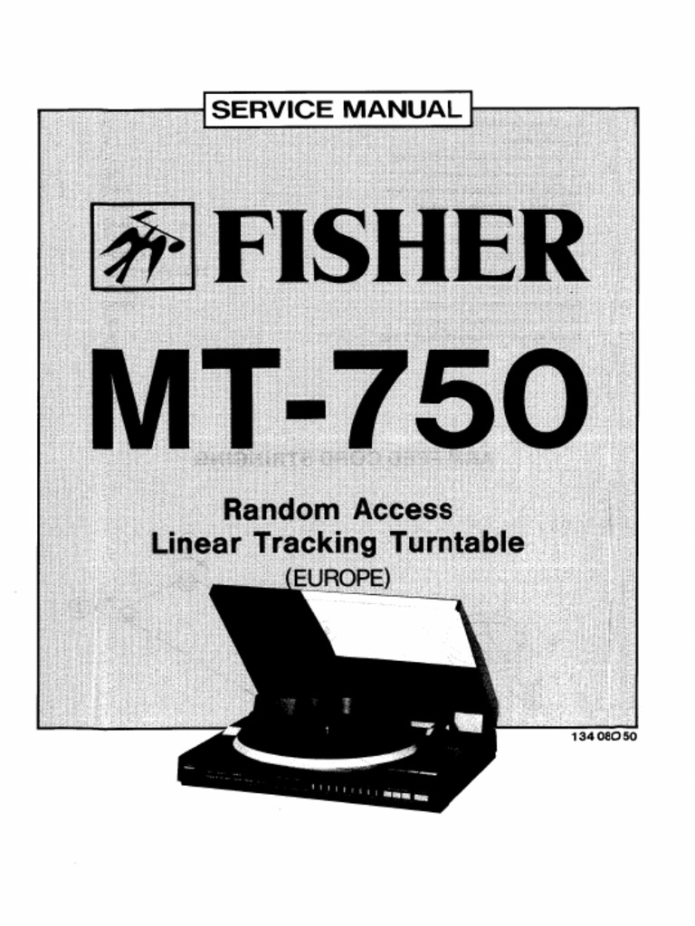 Fisher mt-750 | PDF
