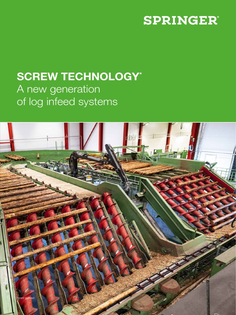 Screw Technology: A New Generation of Log Infeed Systems | PDF ...