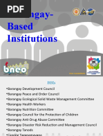 Barangay Organizational Chart 2021 | PDF
