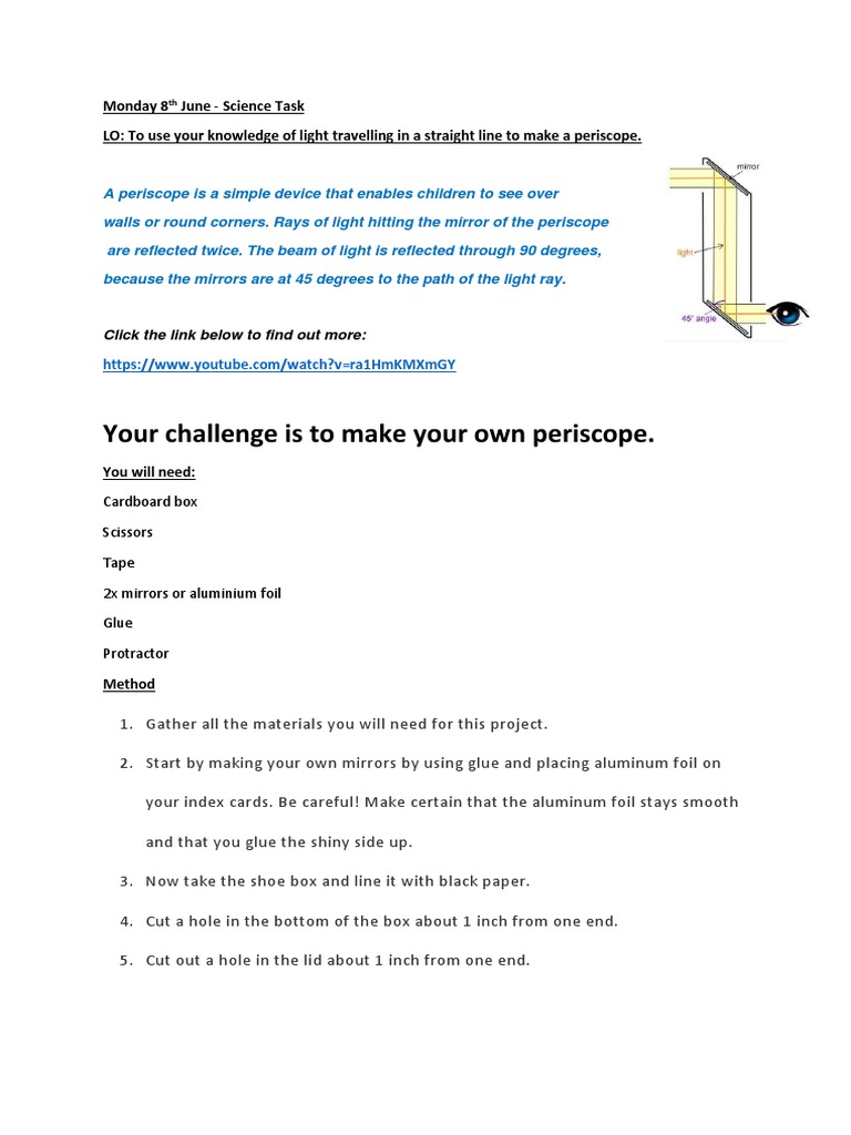 Build Your Own Telescope | PDF