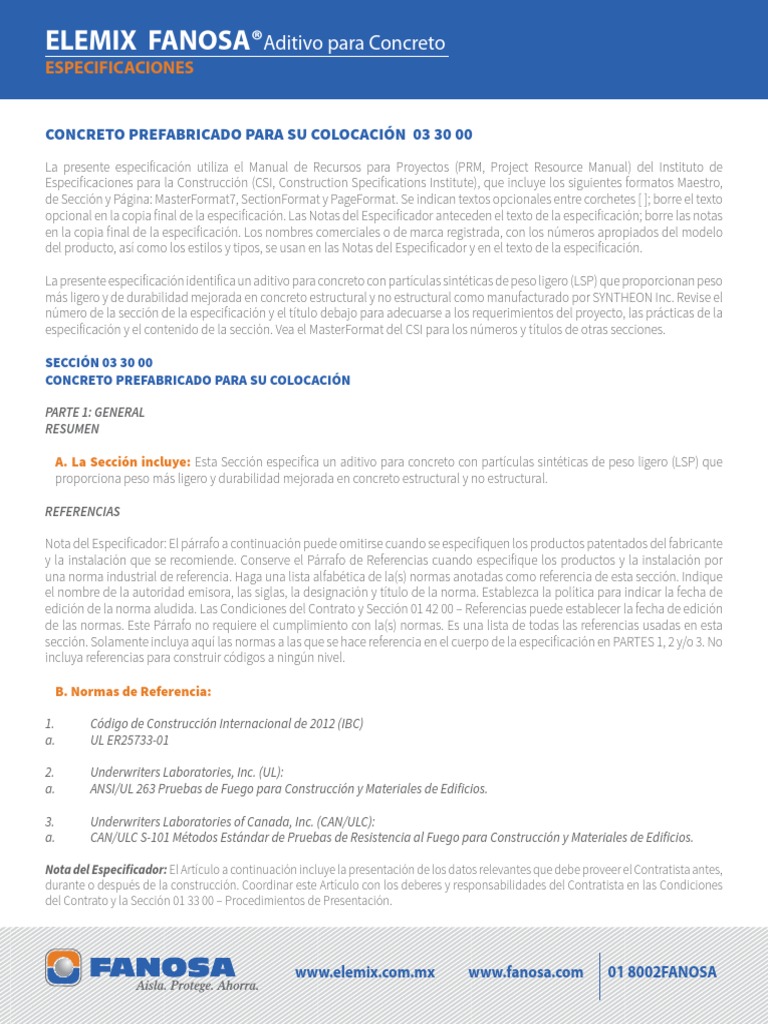 Especificaciones Elemix | PDF | Science | Business