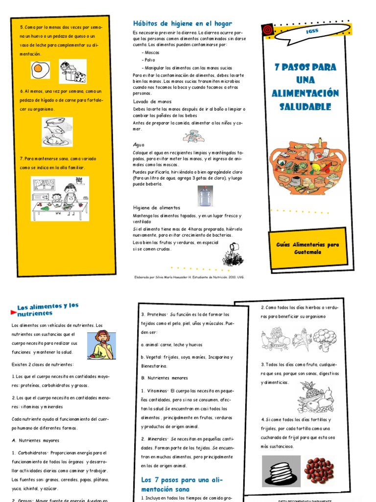 Olla Familiar para Guatemala | PDF | Nutrientes | Alimentos