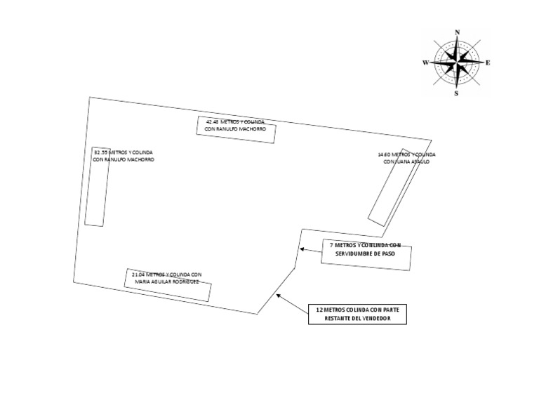 Predio Croquis | PDF