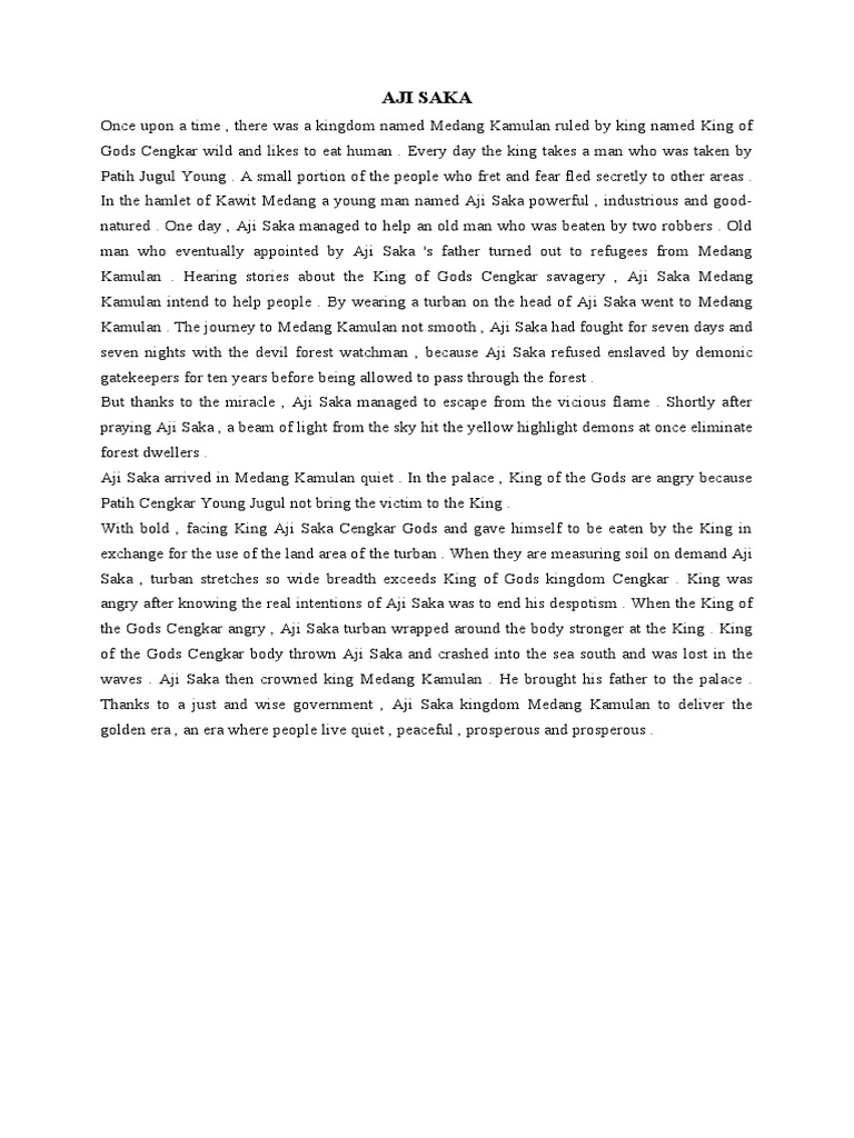 Aji Saka | PDF | Java