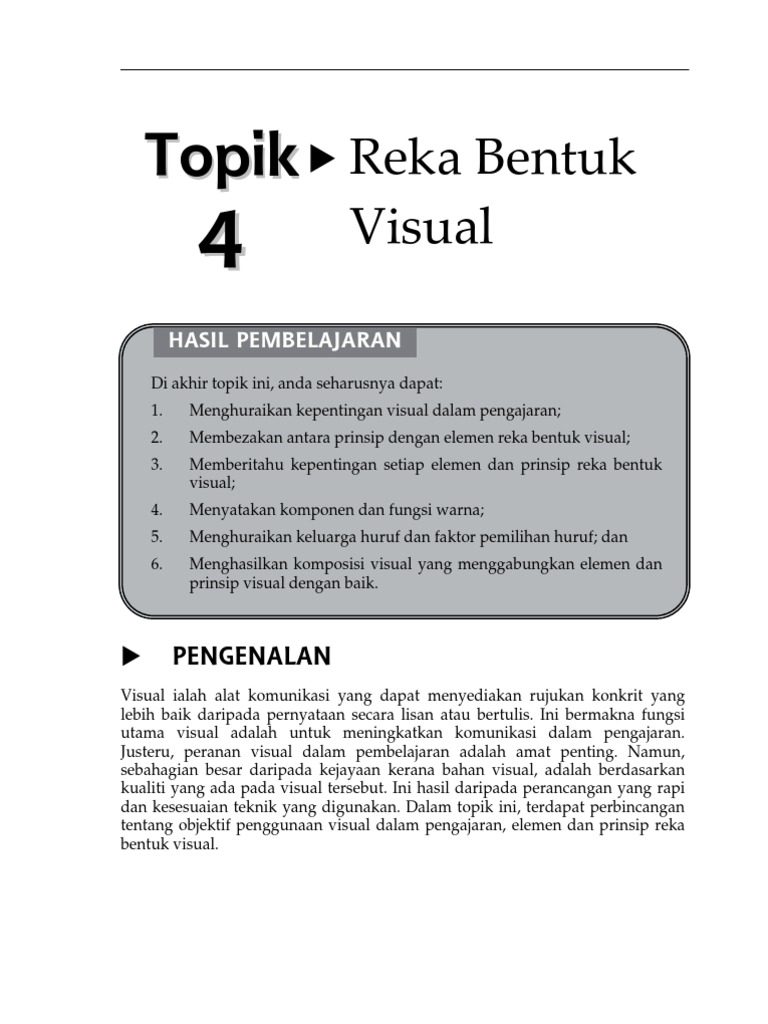 Topik4 RekaBentukVisual | PDF