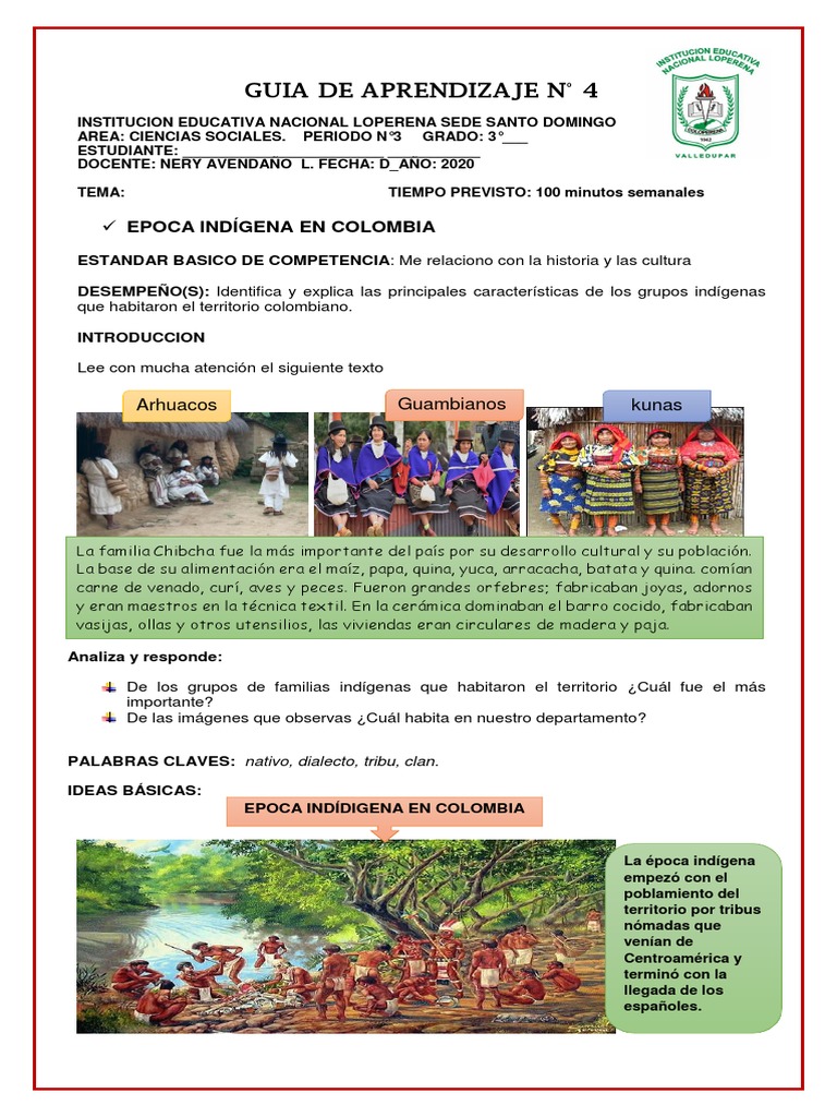 Periodo Indígena En Colombia: Historia De La Conquista Indigena ...