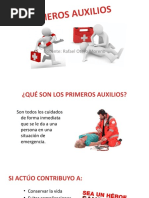 Manual de Primeros Auxilios 2025 | PDF | Reanimación cardiopulmonar | Herida