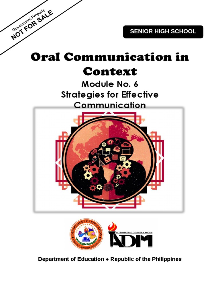 OCC11 Q2 Mod6 Strategies-for-Effective-Communication | PDF ...